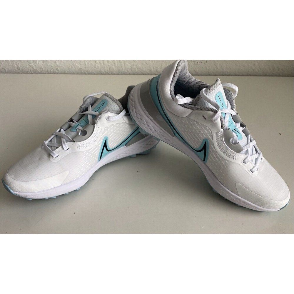 Nike Infinity Pro 2 Wide White Copa Spikeless Golf Sh… - Gem